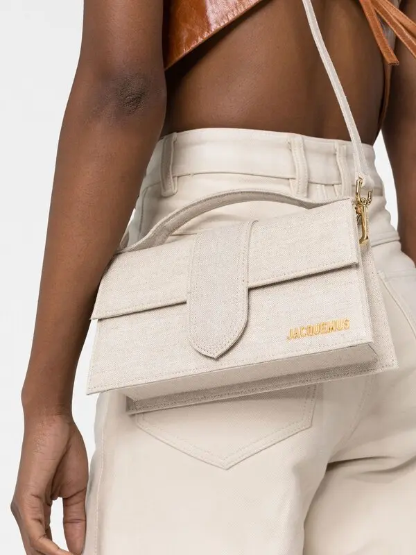 Jacquemus Le Grand Bambino Tote - Neutrals