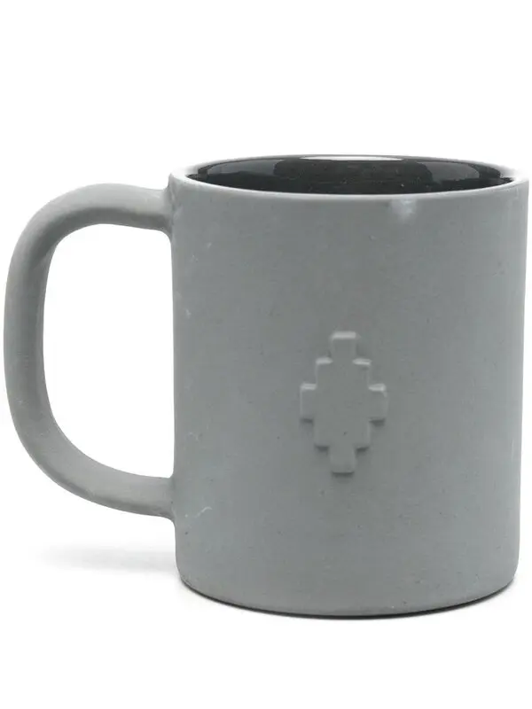 COUNTY OF MILAN Cross Porcelain Mug - Grey