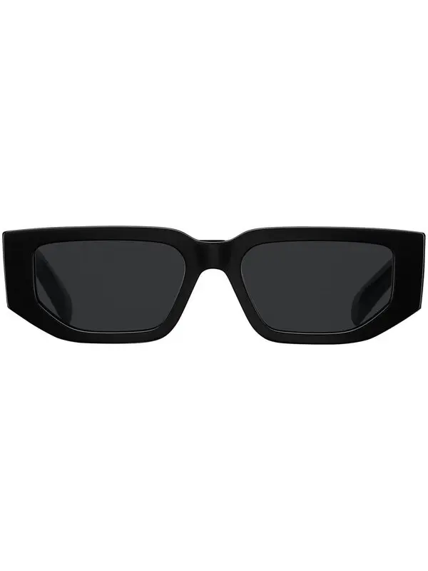 Prada Symbole Rectangle-frame Sunglasses - Black