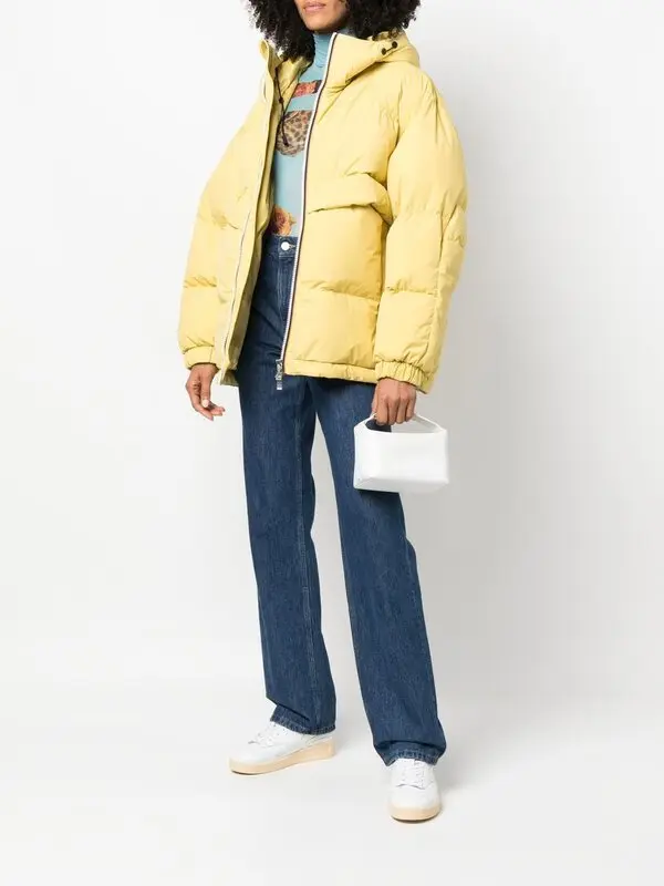 K-WAY Padded Zip Up Coat