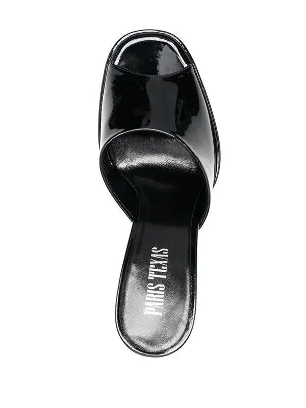 Paris Texas Marina 145mm Platform Sandals - Black