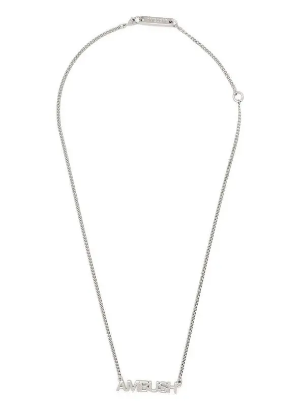 AMBUSH Logo-plaque Chain Necklace