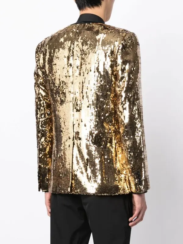 Dolce & Gabbana Embellished Single-breasted Blazer