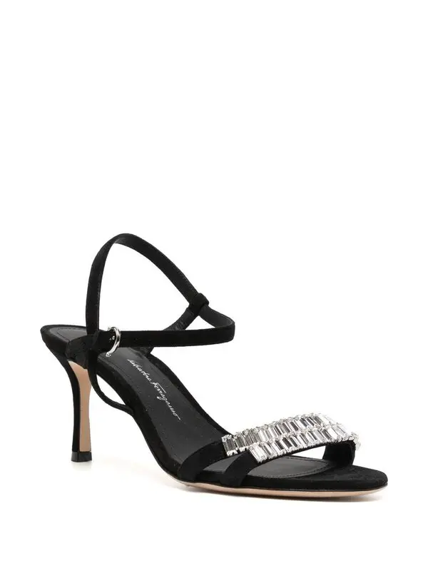 FERRAGAMO 70mm Crystal-embellished Sandals
