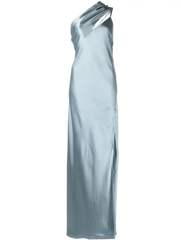 Michelle Mason Side-slit Gown