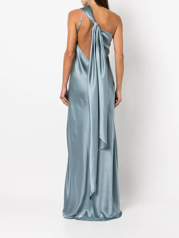 Michelle Mason Side-slit Gown