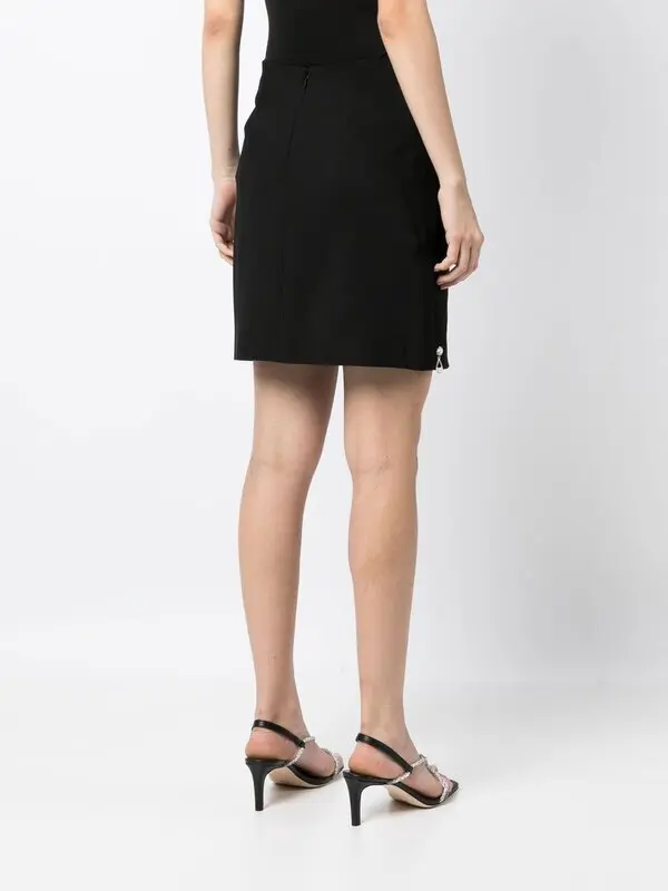 Oscar De La Renta Crystal-embellished Mini Skirt