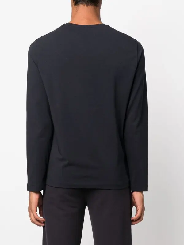 Corneliani Logo-print Long-sleeve T-shirt