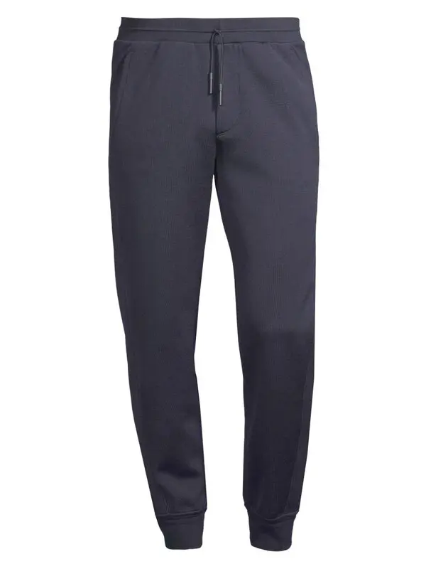 Zegna High Performance Wool-blend Joggers - Navy