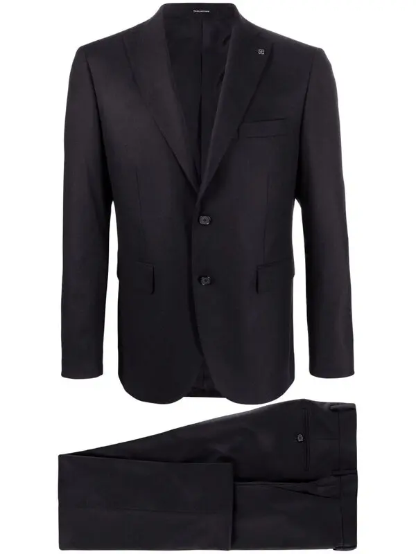 Tagliatore Single-breasted Two-piece Suit - Blue