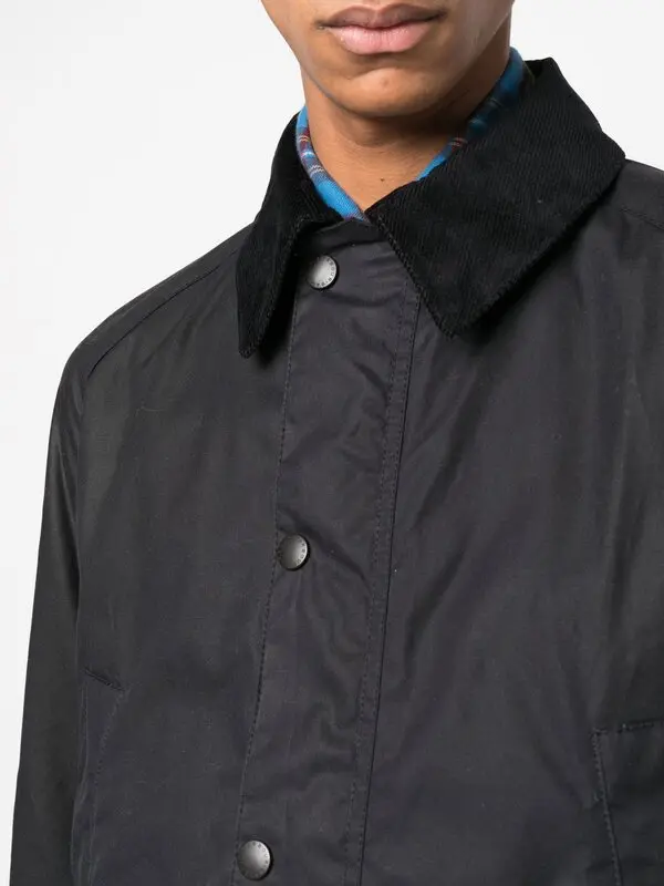 Barbour Collared Waxed Jacket