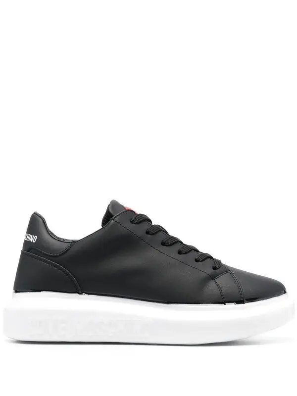 Moschino Low-top Lace-up Sneakers