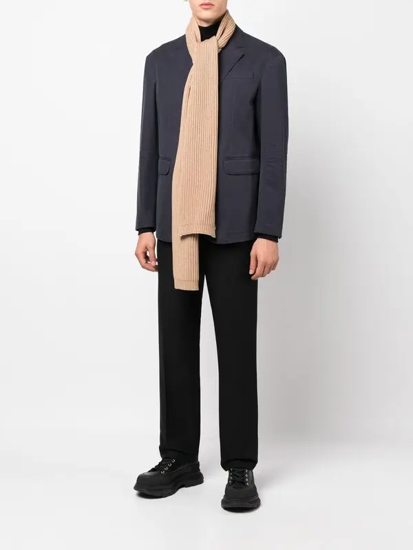 Dsquared2 Knitted Beanie And Scarf Set - Neutrals