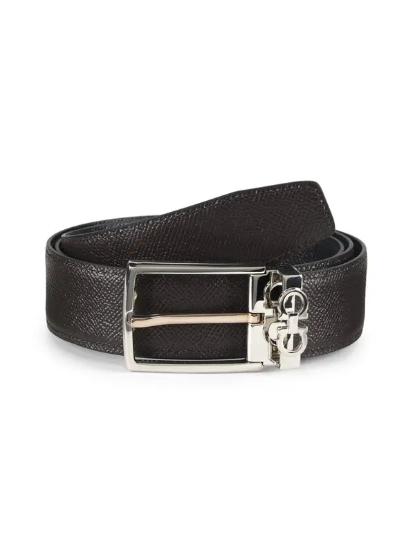 FERRAGAMO Core Adjustable Cut-to-size Leather Belt