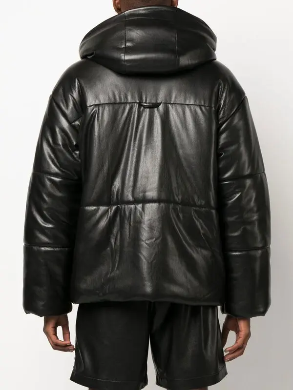 Nanushka Hide Faux-leather Puffer Jacket