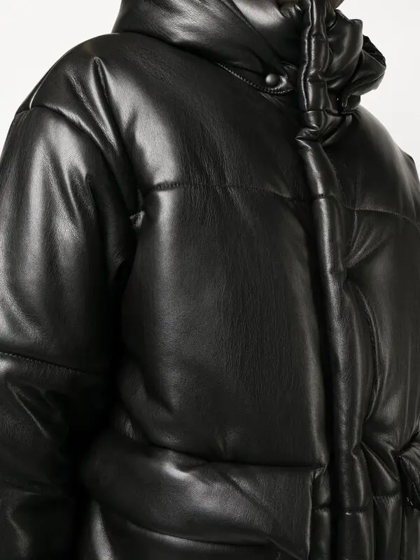 Nanushka Hide Faux-leather Puffer Jacket