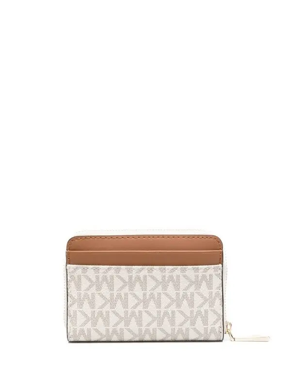 Michael Kors Monogram-pattern Leather Cardholder