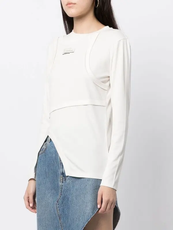 FENG CHEN WANG Fitted Crew-neck Jumper