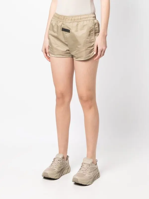 Fear Of God Logo Patch Track Shorts