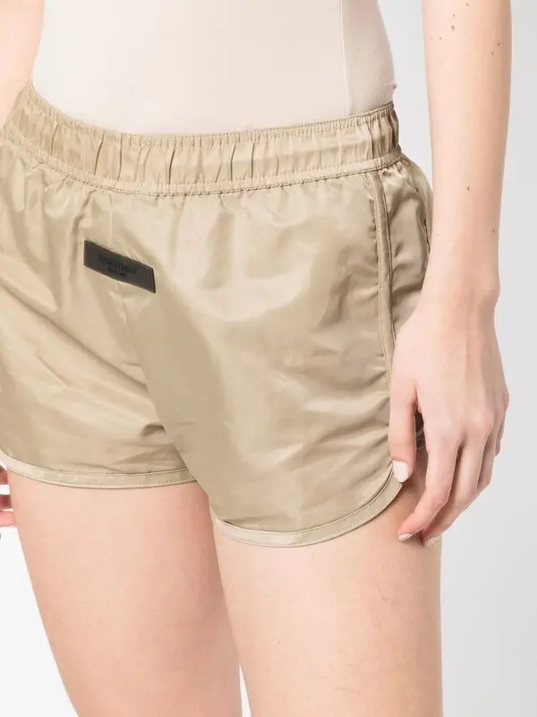 Fear Of God Logo Patch Track Shorts