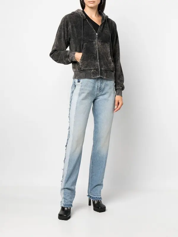 DIESEL® Vintage-wash Cotton Hoodie