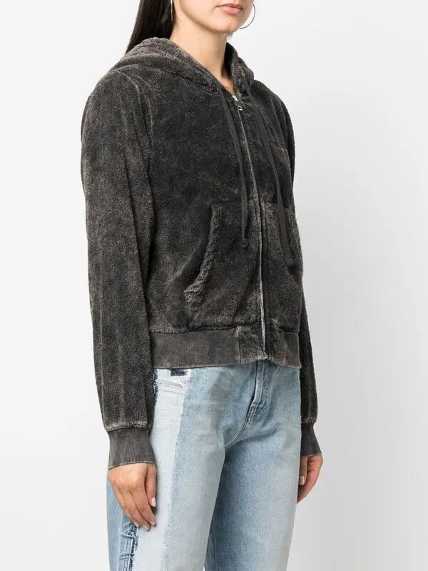 DIESEL® Vintage-wash Cotton Hoodie