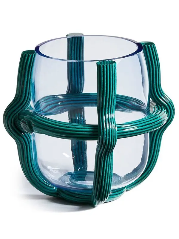 CASSINA Sestiere Glass Vase - Blue