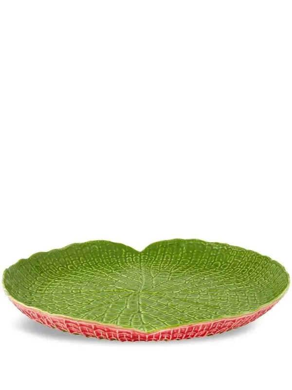 BORDALLO PINHEIRO Amazónia' Glazed Centerpiece - Green