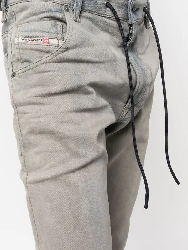 DIESEL Krooley Drawstring Tapered Jeans