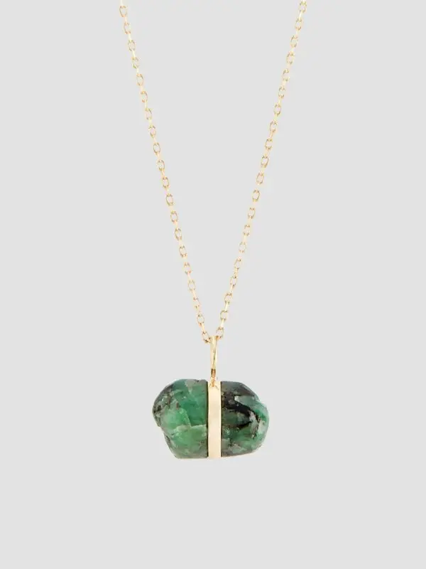 Jia Jia 14k Yellow Gold & Birthstone Pendant Necklace - May