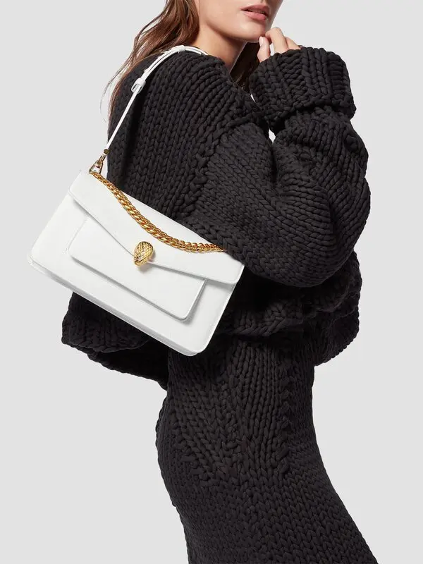 BVLGARI Serpenti E/w Maxi Chain Leather Shoulder Bag