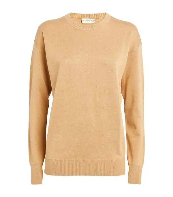 Olivia Von Halle Silk-cashmere Carmel Tracksuit