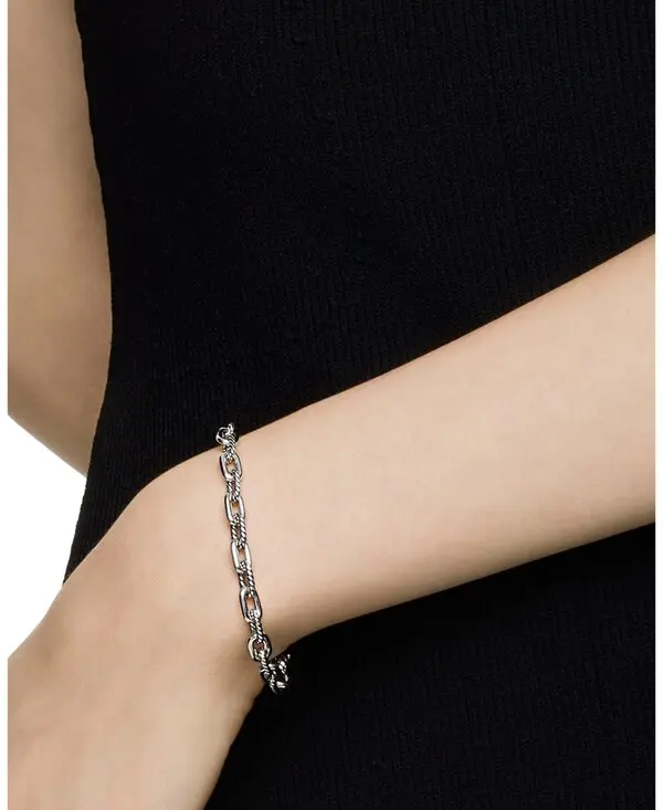 David Yurman Dy Madison Chain Bracelet In Sterling - Silver