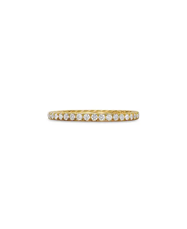 David Yurman Dy Eden Band Ring - Gold