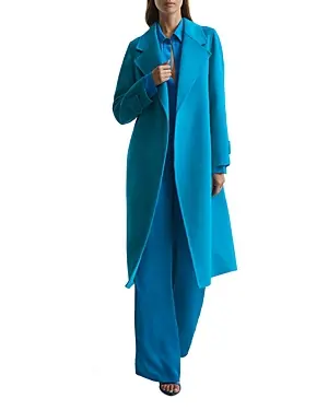 REISS Agnes Belted Blindseam Coat