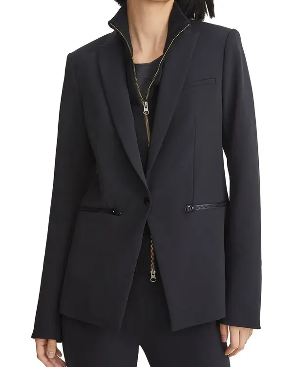 Veronica Beard Cashmere Uptown Dickey - Black