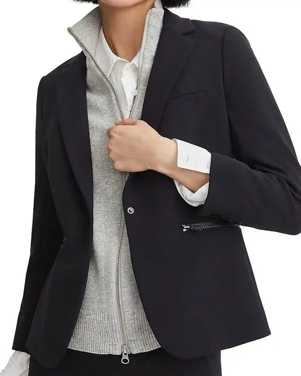 Veronica Beard Cashmere Uptown Dickey - Grey