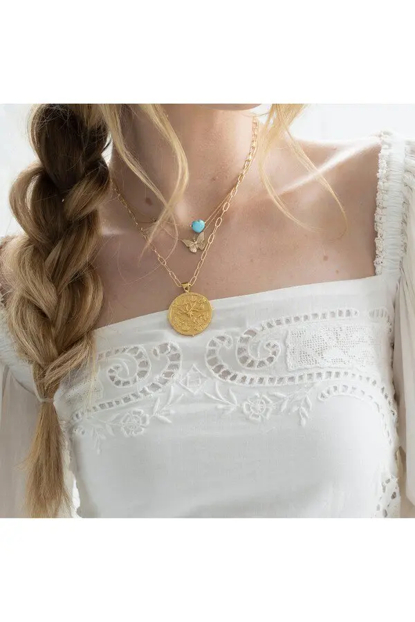 JANE WIN Drawn Link Chain Necklace