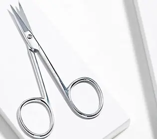 TWEEZERMAN Stainless Steel Nail Scissors - Silver