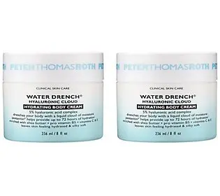 PETER THOMAS ROTH Water Drench Hyaluronic Body Ream Duo - One-color
