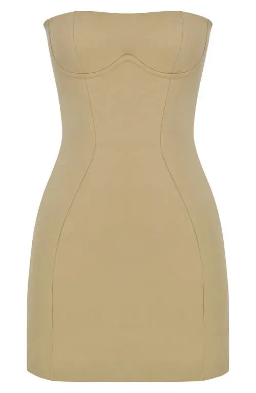 House Of Cb Elissa Strapless Mini Dress