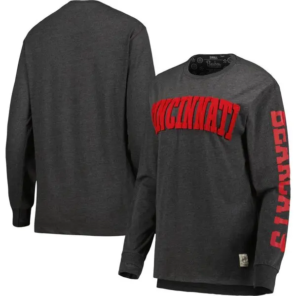 PRESSBOX Cincinnati Bearcats Long Sleeve T-shirt - Black
