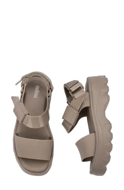 Melissa Kick Off Platform Sandals - Beige