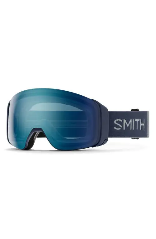 SMITH 4d Mag™ 155mm Special Fit Snow Goggles - Royal Navy/chromapop Blue