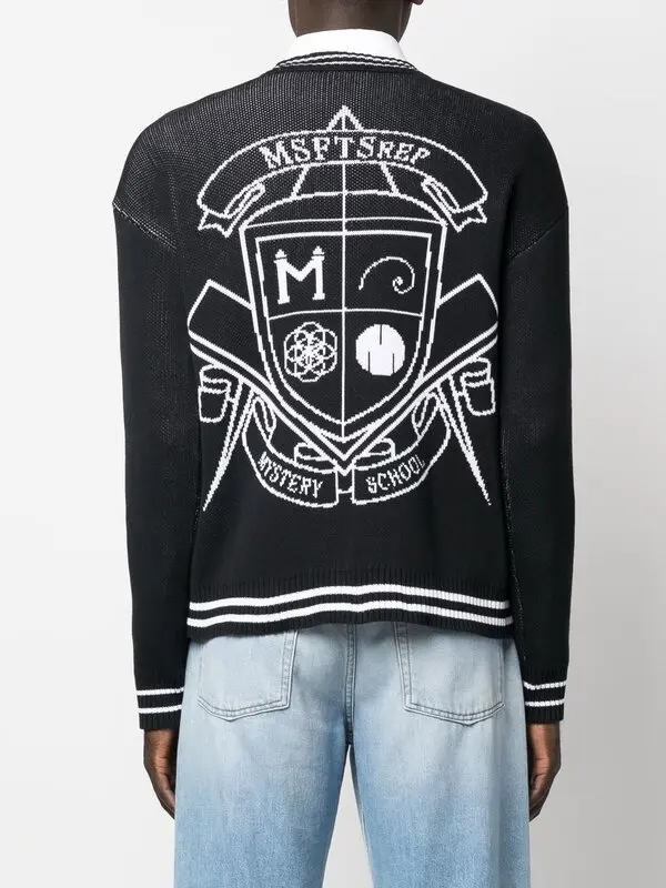 MSFTS Intarsia-knit Logo Jumper