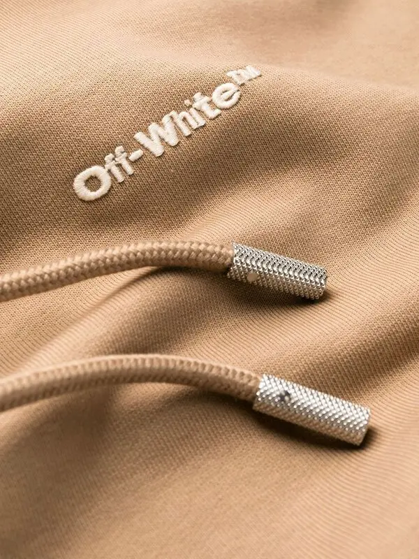 Off-White For All Hooded Sweatshirt Dress