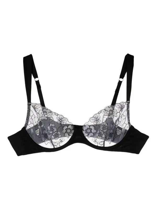 MYLA Floral Lace Sheer Bra
