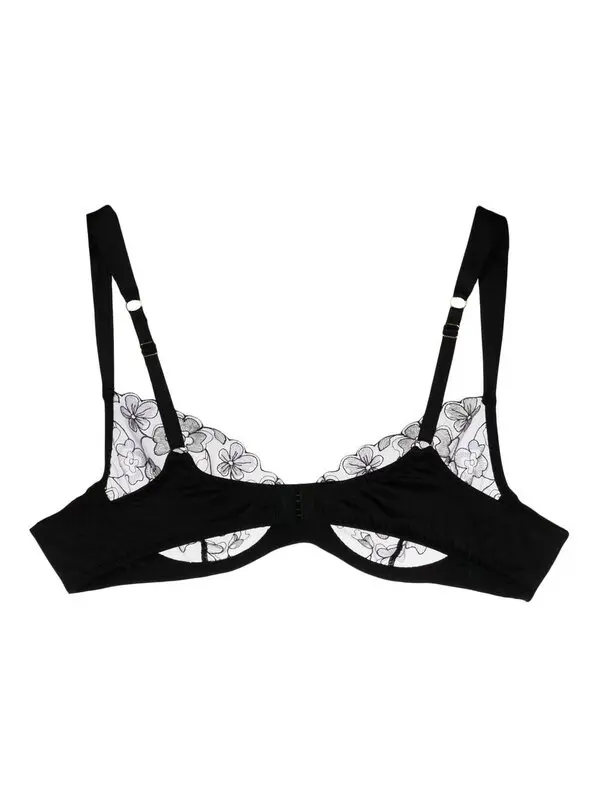 MYLA Floral Lace Sheer Bra