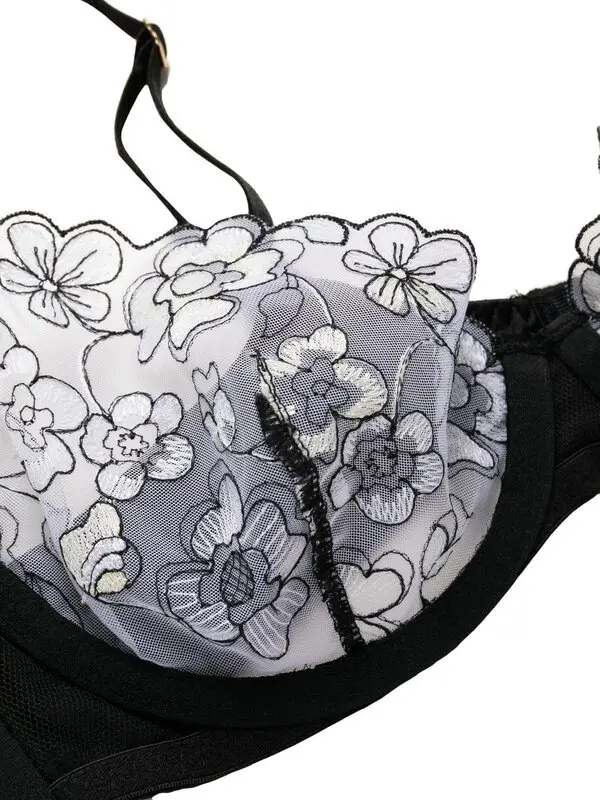 MYLA Floral Lace Sheer Bra