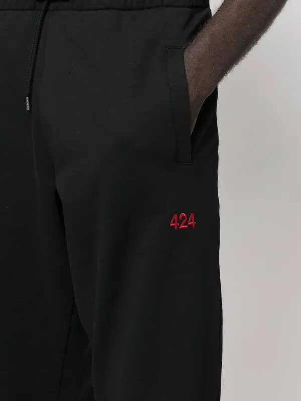 424 Embroidered-logo Track Pants